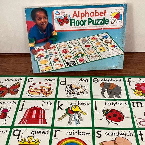 Early Learning Centre | Toys | Elc Alphabet Floor Puzzle | Poshmark